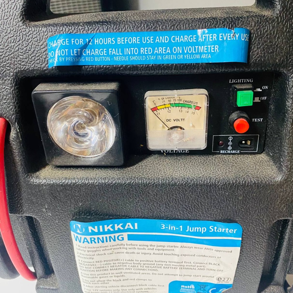 Used 3-1 nikkai car jump starter - Own4Less